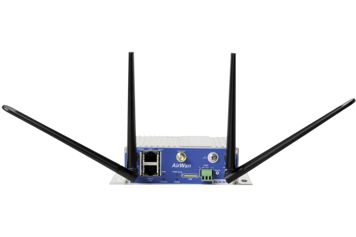 AirWan: Industrial Cellular Router (2G/3G/4G) + WiFi (802.11n)