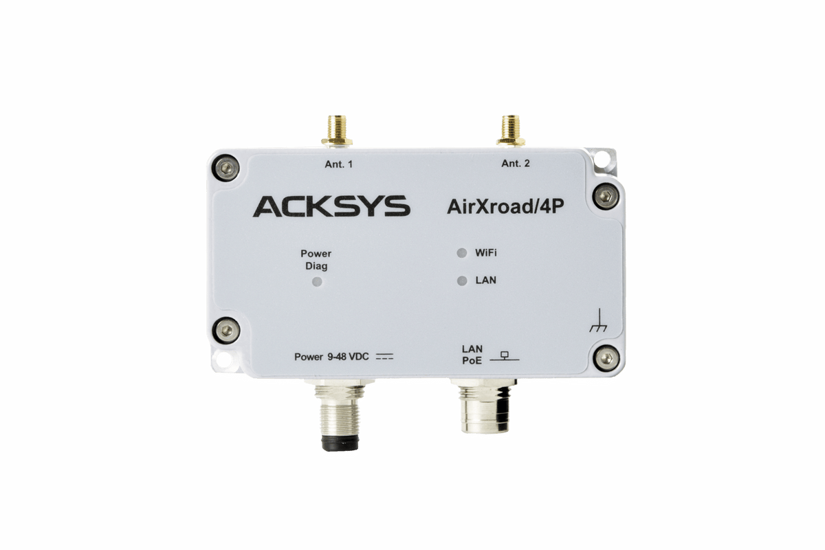 ACKSYS AirXroad/4P: 11n WiFi access point, Ethernet bridge, Repeater