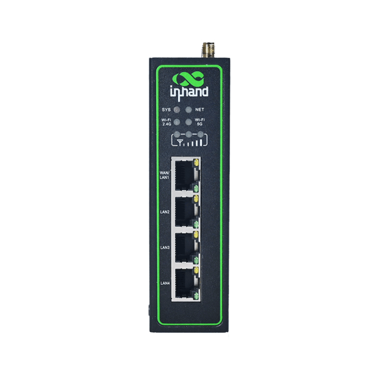 IR624-NRF4-WLAN-S: 4G/5G Industrial DIN-Rail Router with Wi-Fi (5G NR)