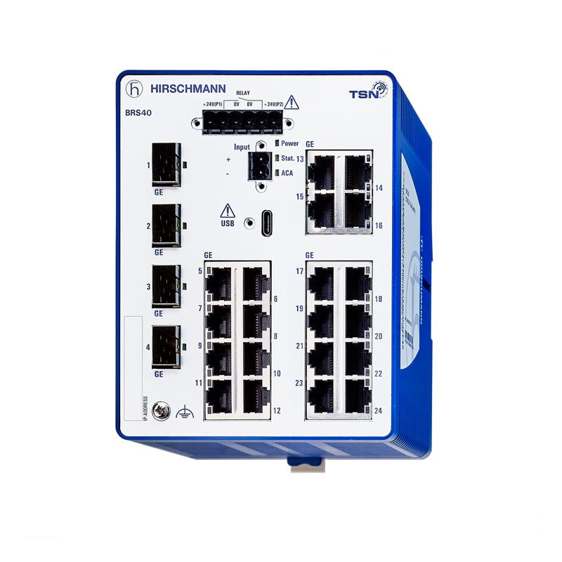 BRS40-20TX/4SFP - 942 170-067 Managed 24 port Gigabit Switch