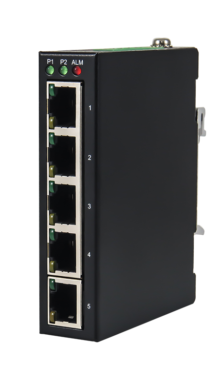 EHG3305 - Unmanaged Fast Ethernet Switch 5-Port Slim-Type, SPCC housing