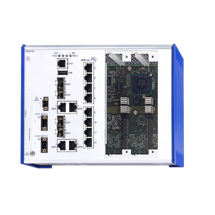 RSP Series - DIN Rail Fast/Gigabit Ethernet Switches up to 28-ports